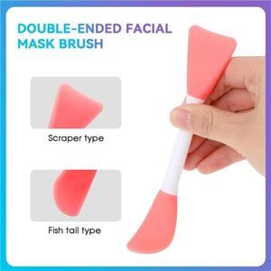 Skincare | Silicone Face Mask Applicator 4 Pcs Doubleend Mask Brushes ...